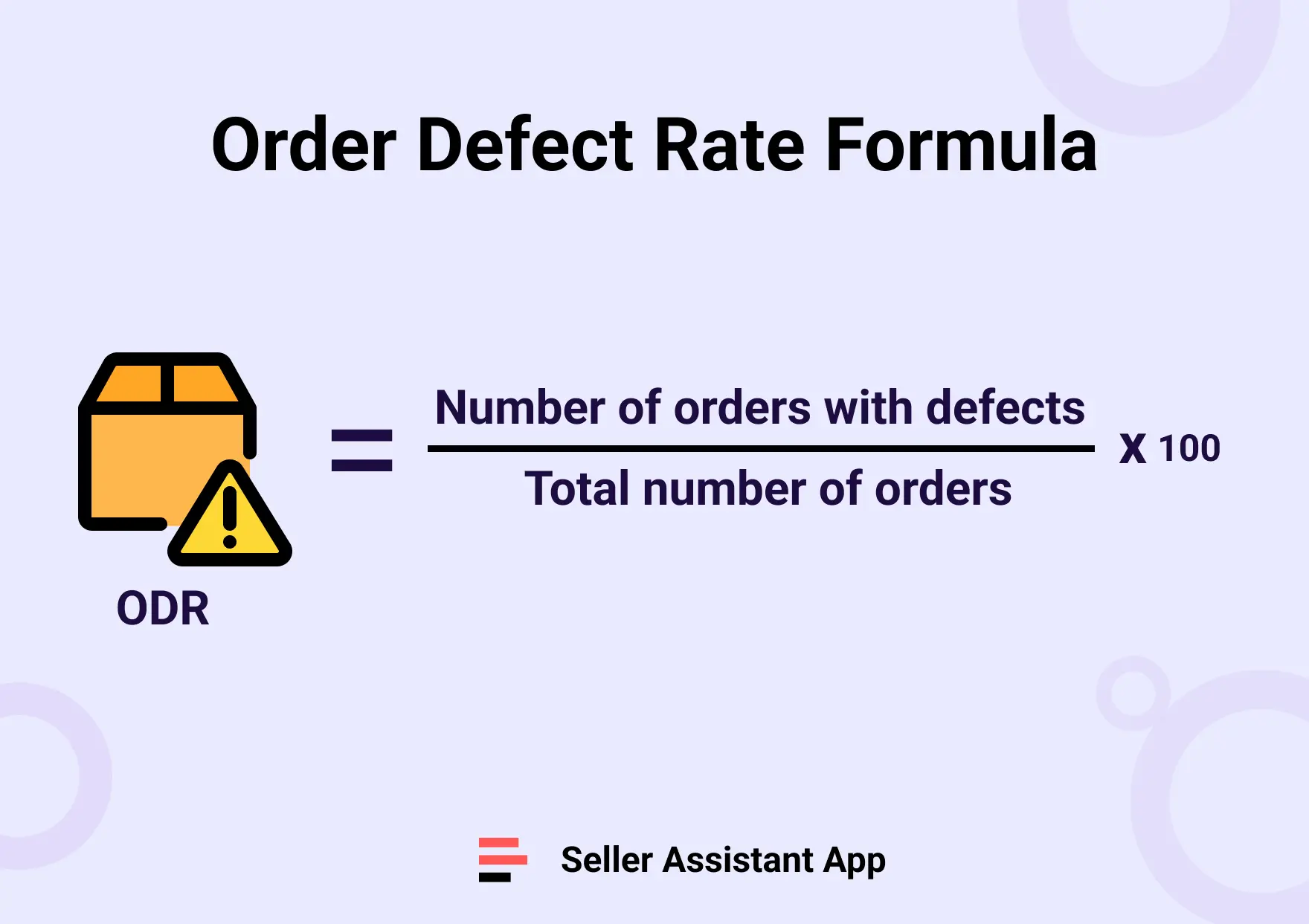 Amazon Order Defect Rate (ODR) — All You Need to Know - Seller Assistant Blog